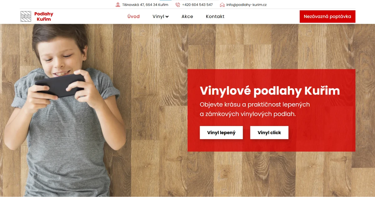 Vinylové podlahy Kuřim | Podlahy Lorenc s.r.o.